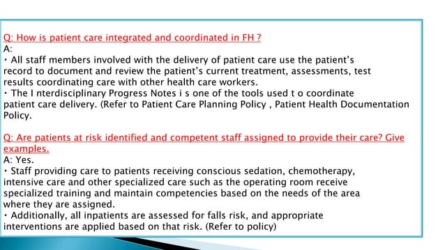 MOST COMMON QUESTIONS OF CBAHI --2023 | PPTX