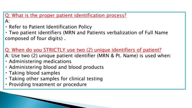 MOST COMMON QUESTIONS OF CBAHI --2023 | PPTX