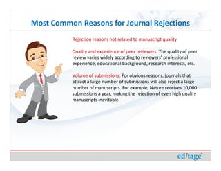 Most common reasons for journal rejections | PDF