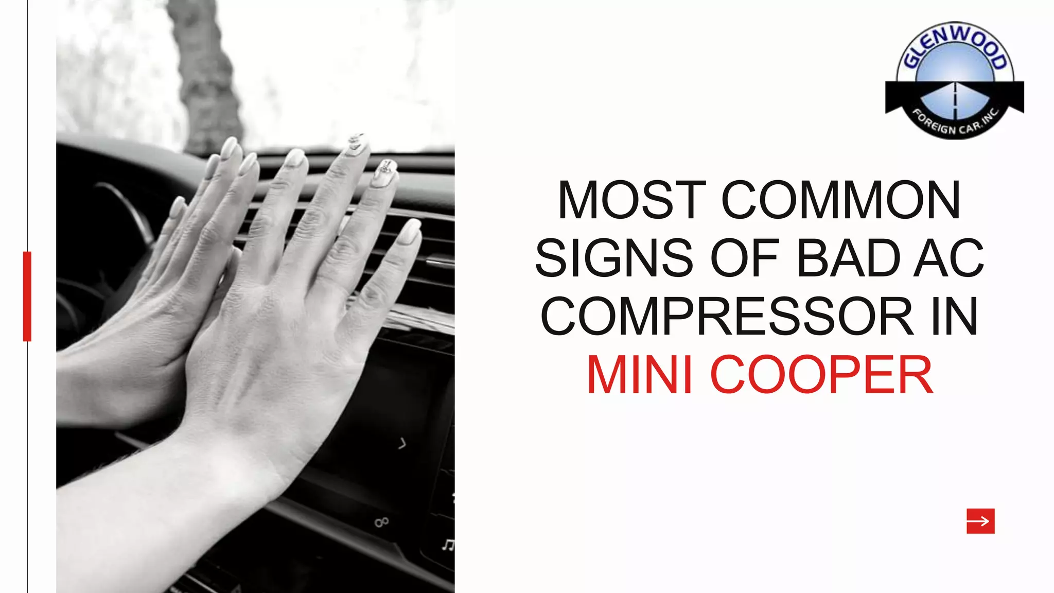 Most Common Signs of Bad AC Compressor in Mini Cooper | PPTX
