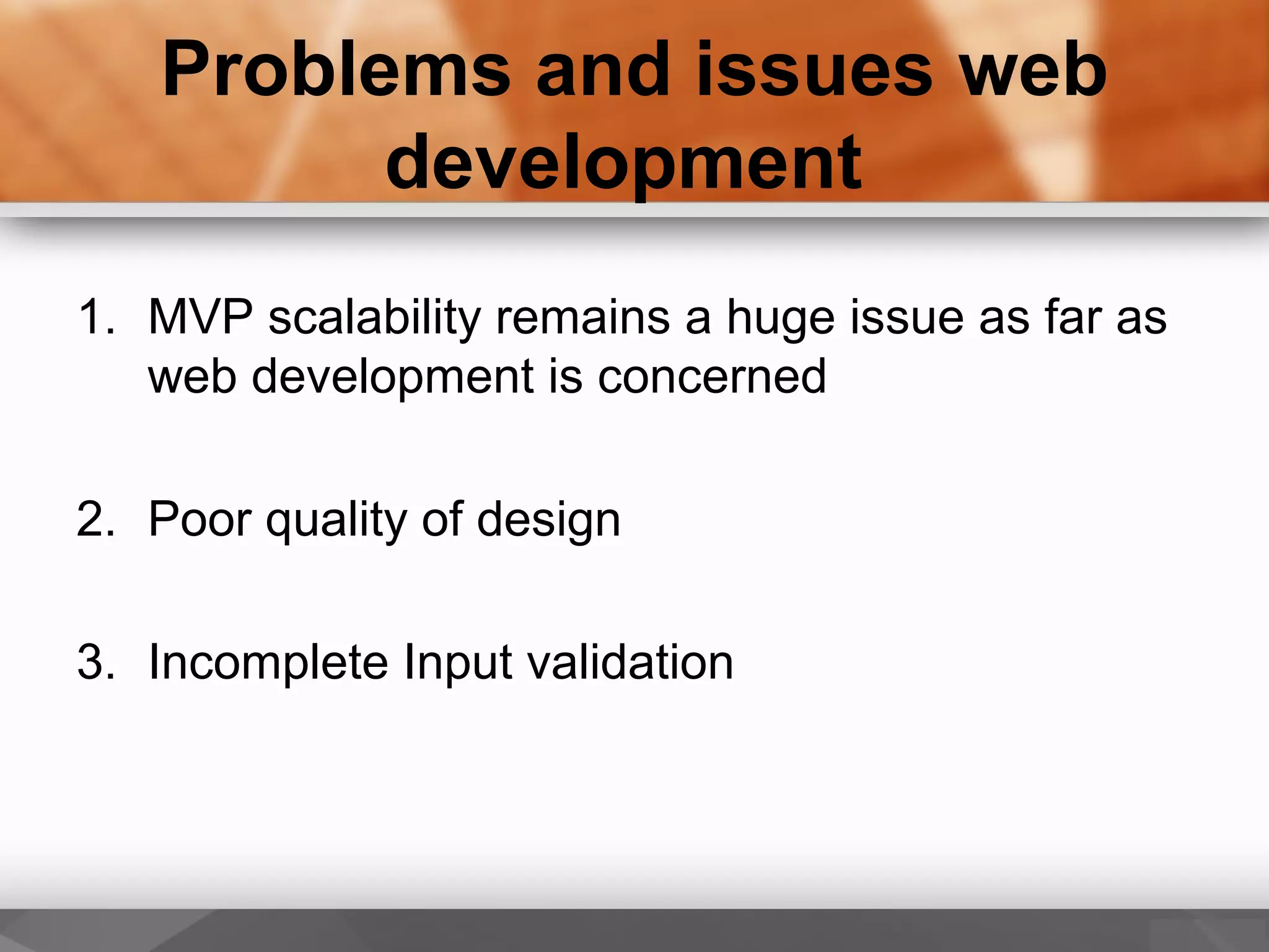 Most common web development problem and solutions | PPT
