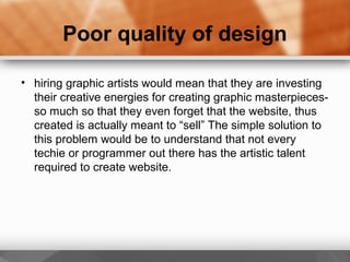 Most common web development problem and solutions | PPT