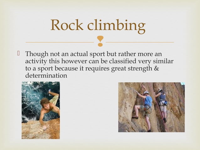 Most competitive sports | PPT