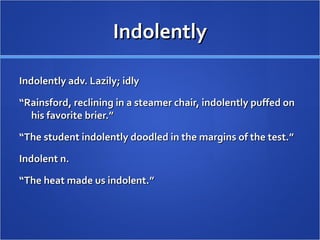 Most dangerous game vocab | PPT