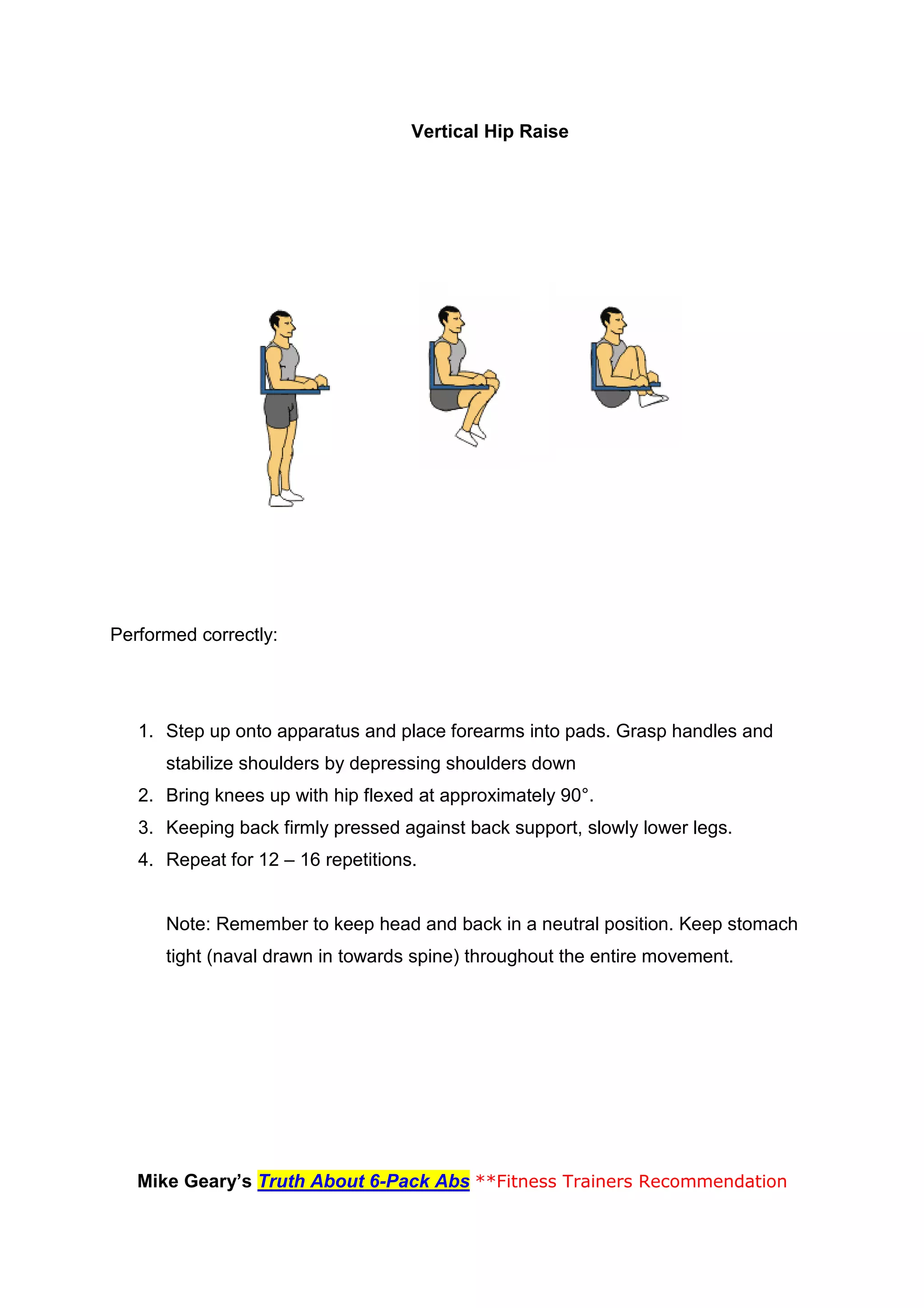 Most effective ab exercises | PDF