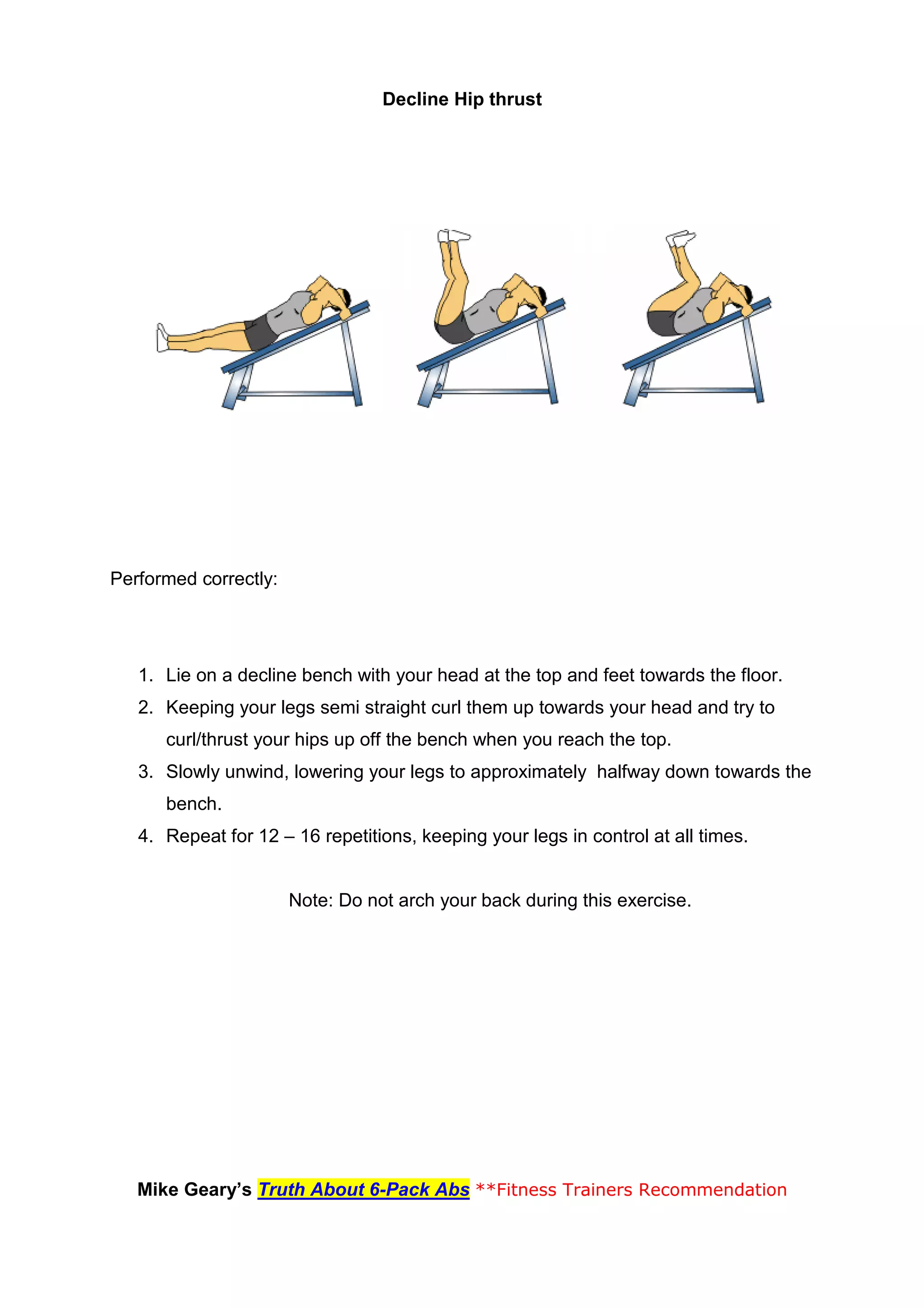 Most effective ab exercises | PDF