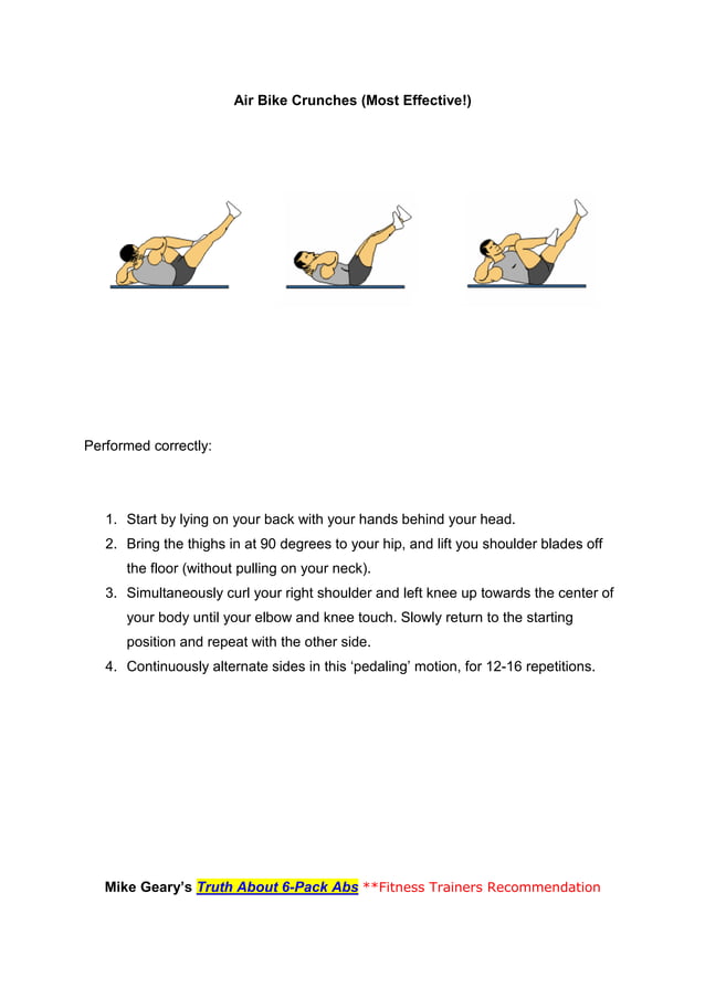 Most effective ab exercises | PDF Most effective ab exercises | PDF