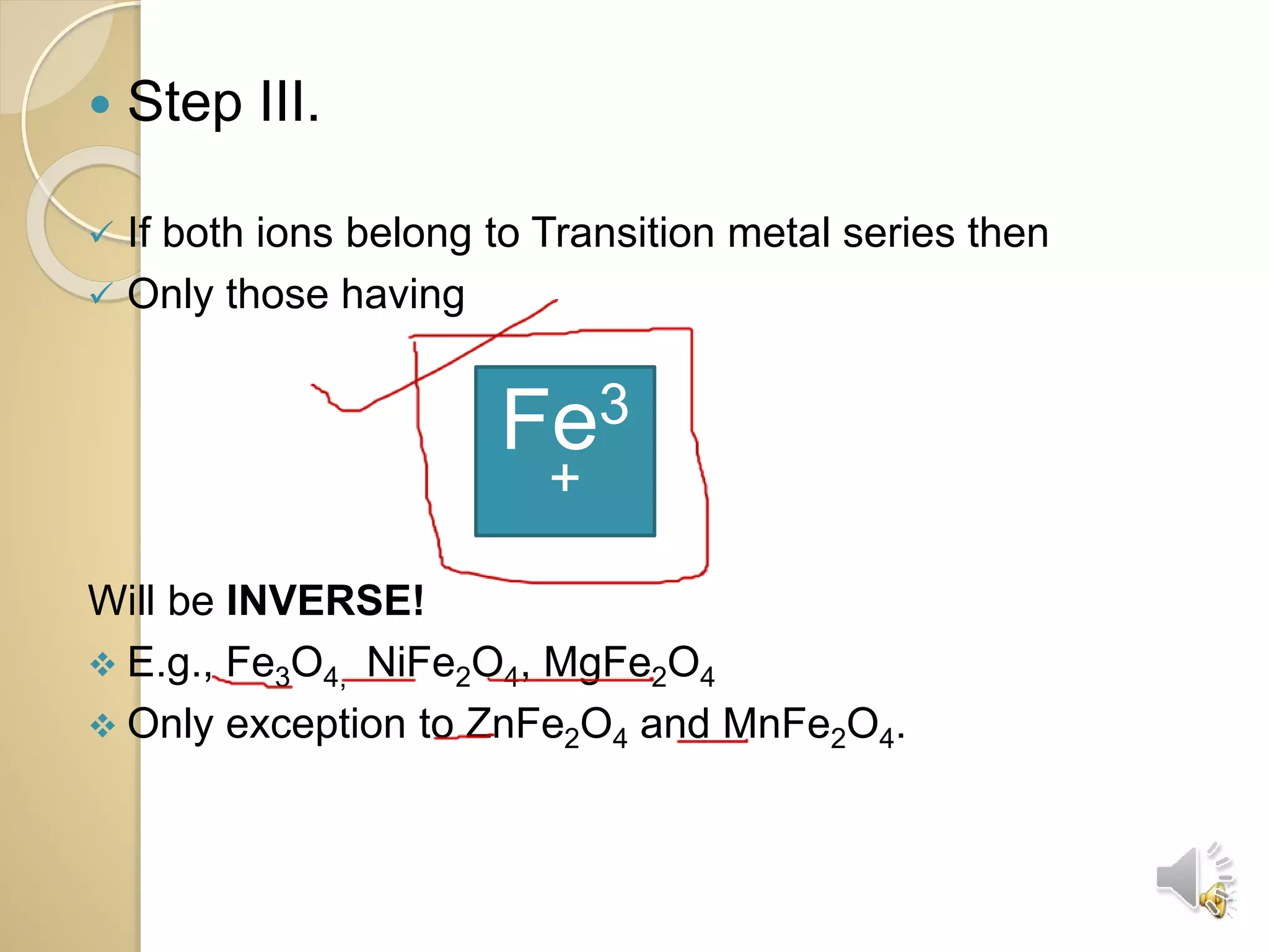 Normal or Inverse Spinel | PPTX