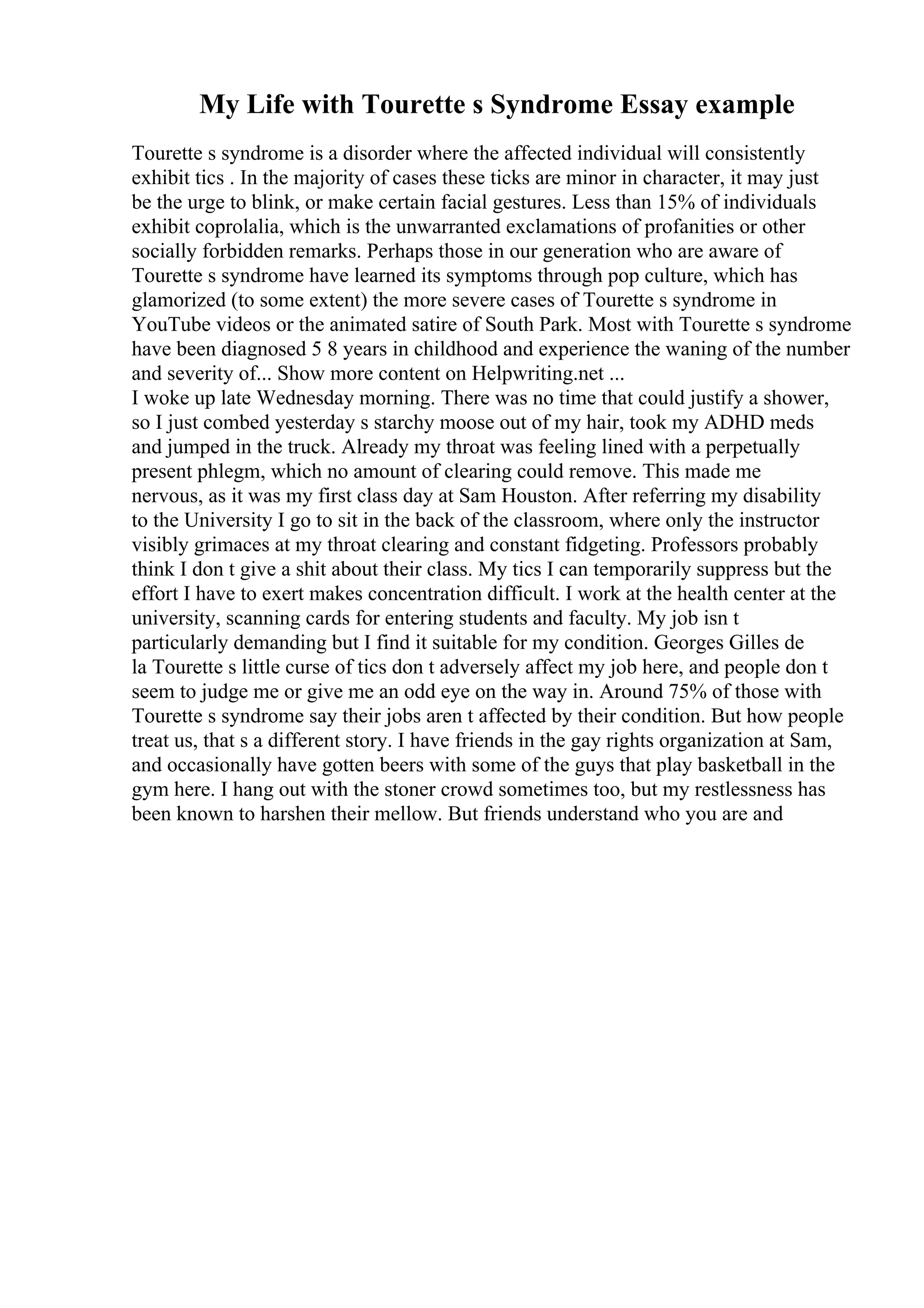 Most Embarrassing Moments Essay | PDF