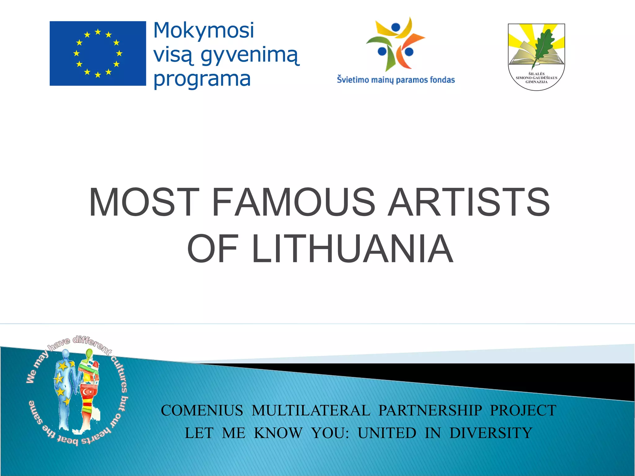 Most famous artists of Lithuania | PPT | Poetry | Books and Literature