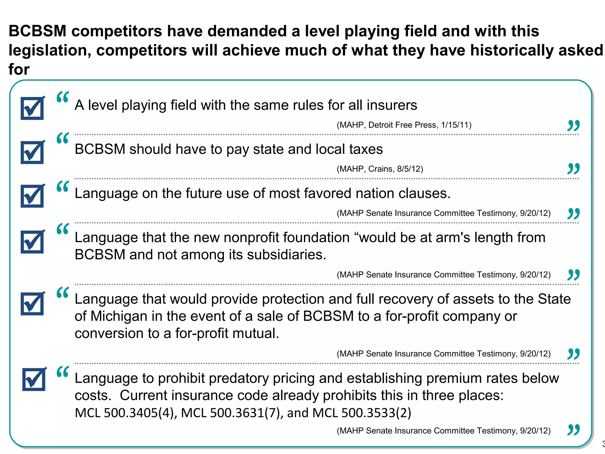 Most Favored Nation status and competing health plans | PPT