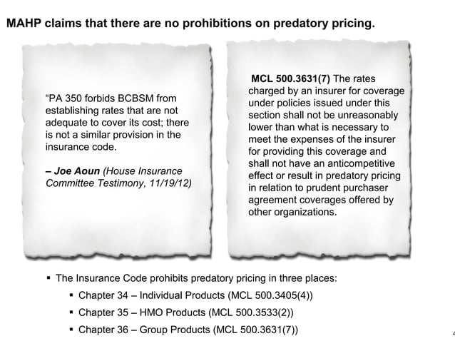 Most Favored Nation status and competing health plans | PPT