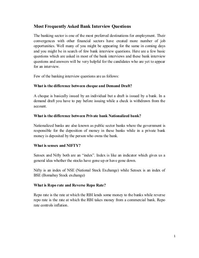 Mostfrequentlyaskedbankinterviewquestions 140428044258 phpapp02 mostfrequentlyaskedbankinterviewquestions-140428044258-phpapp02