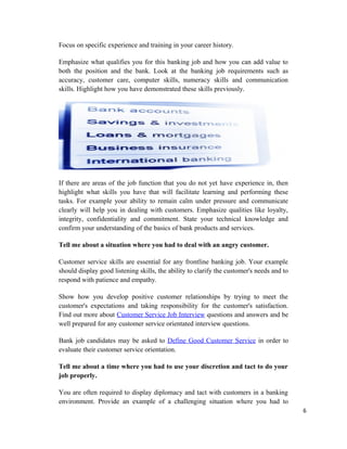 Most frequently asked bank interview questions | DOC