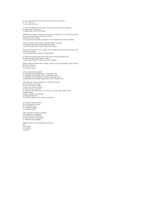 Most frequently asked mechanical engineering questions in competitive ...