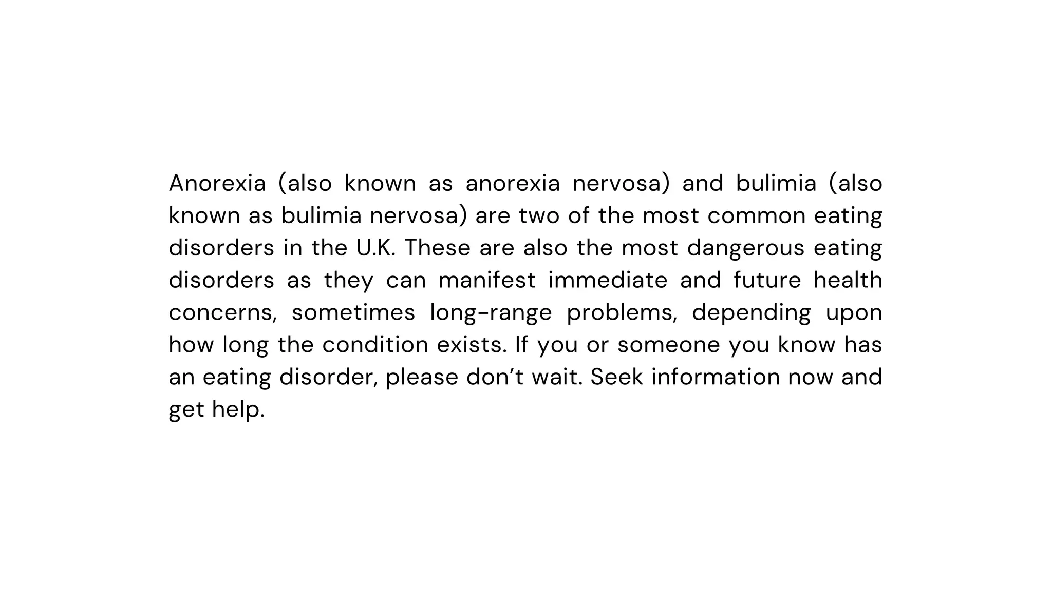 Most Frequently Asked Questions about Anorexia and Bulimia | PDF