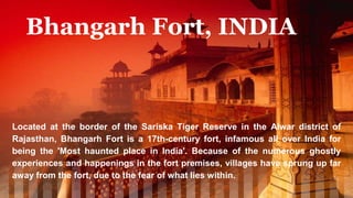 Most haunted places in world | PPTX