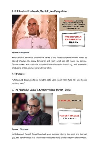 MOST ICONIC BOLLYWOOD INDIAN VILLAINS AND THEIR DIALOGUES.pdf