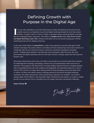 Most Iconic Growth and Digital Marketing leader 2026 | PDF