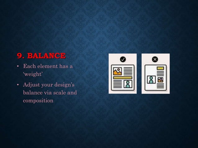 20 MOST IMPORTANT DESIGN PRINCIPLES ILLUSTRATED | PPT