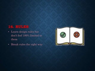 20 MOST IMPORTANT DESIGN PRINCIPLES ILLUSTRATED | PPTX