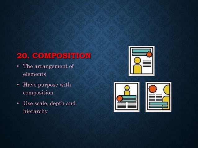 20 MOST IMPORTANT DESIGN PRINCIPLES ILLUSTRATED | PPT