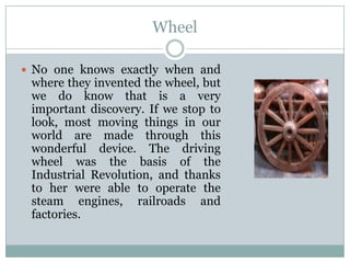 Most important discoveries in history | PPTX