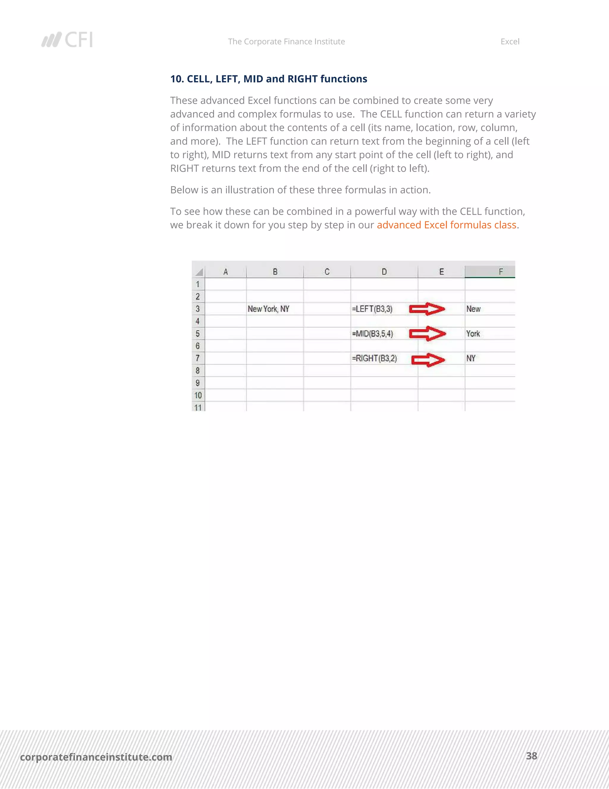 Most Important Excel Functions And Shortcuts Pdf