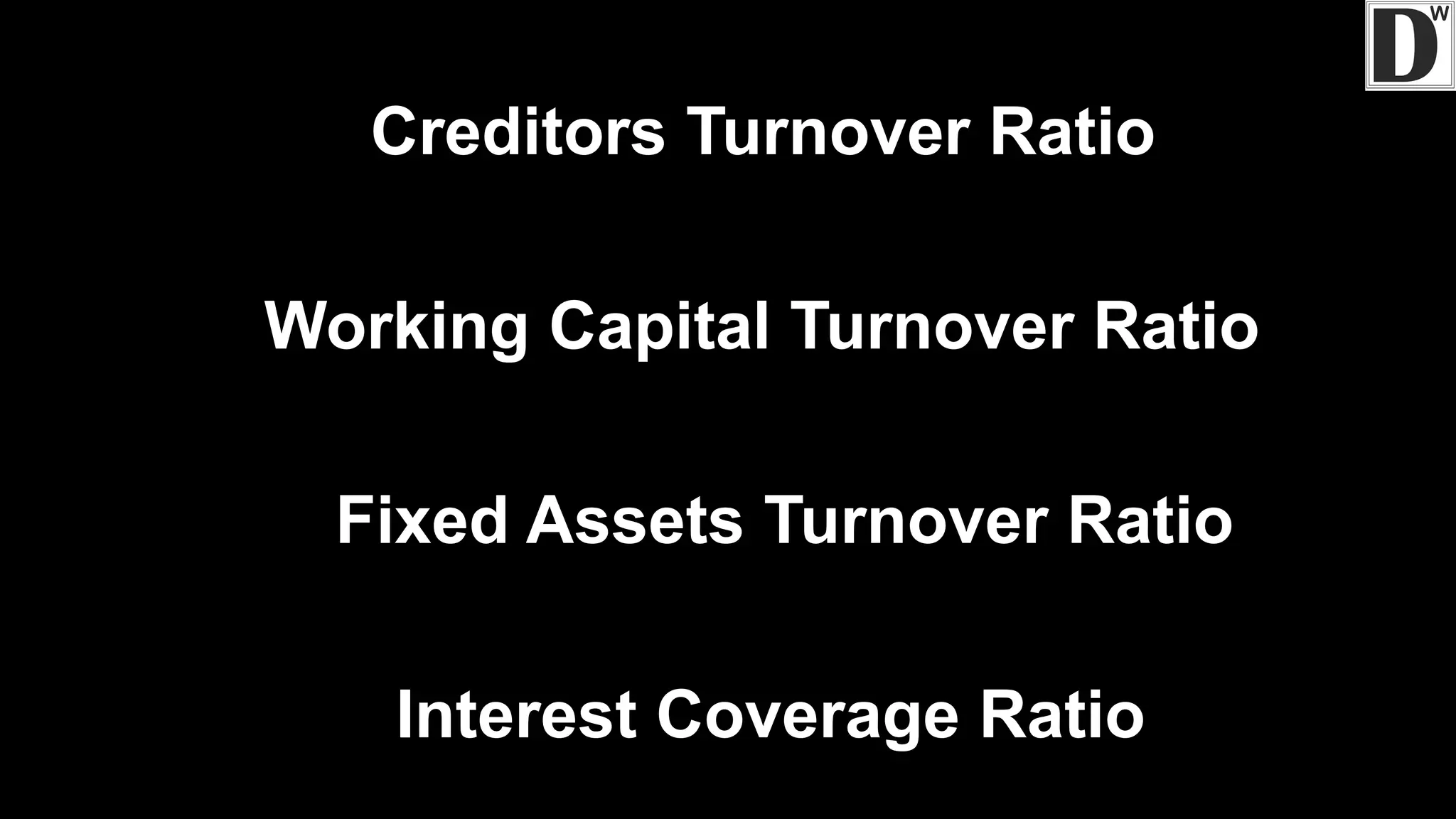 20 Most important financial ratios | PPT 20 Most important financial ratios | PPT