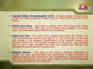 Most Influential Muslim Women In History.ppt