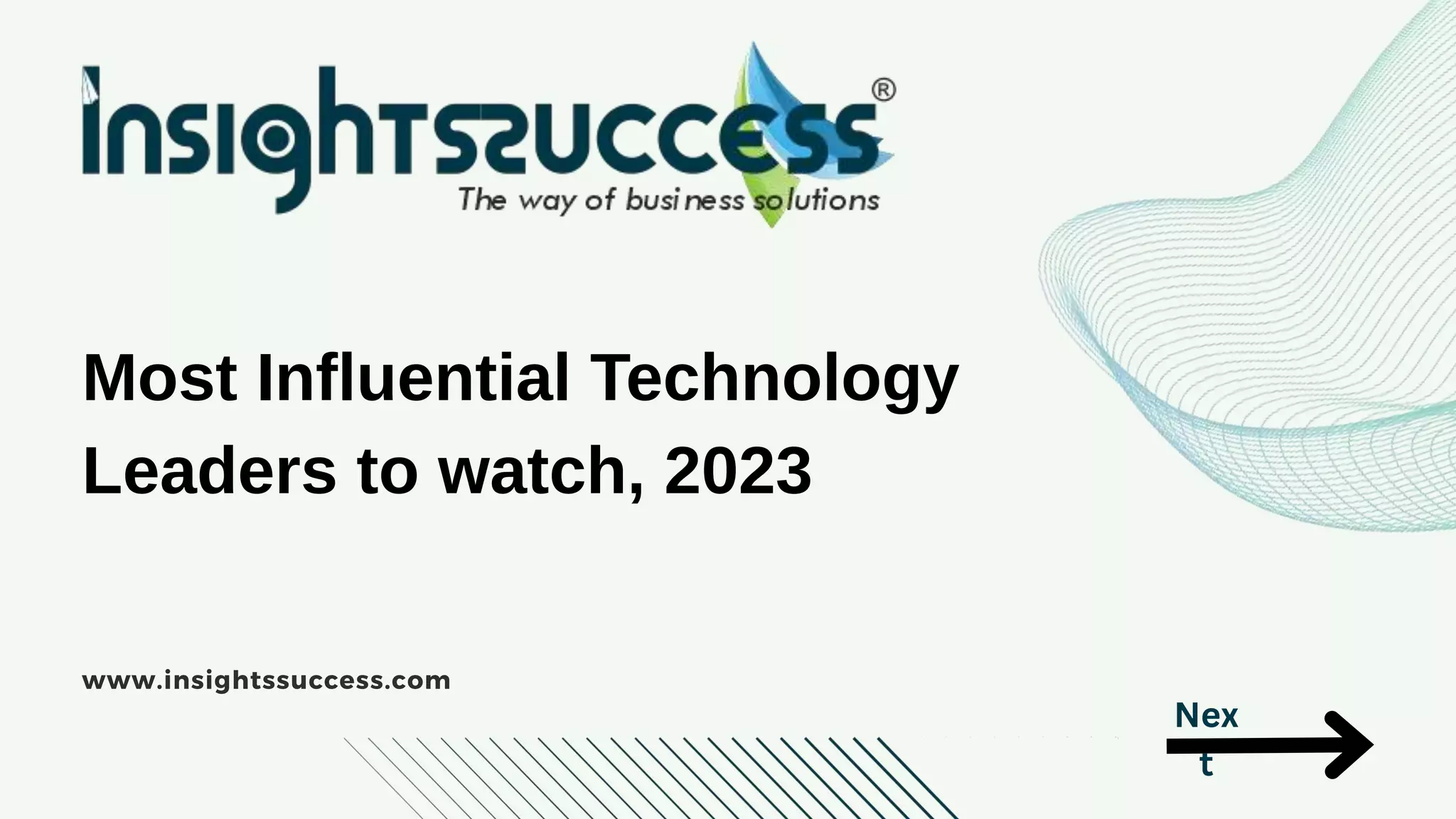 Most Influential Technology Leaders to watch, 2023.pptx