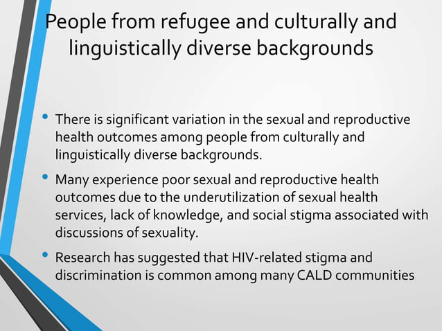 Most affected groups by Reproductive Health Problems | PPT