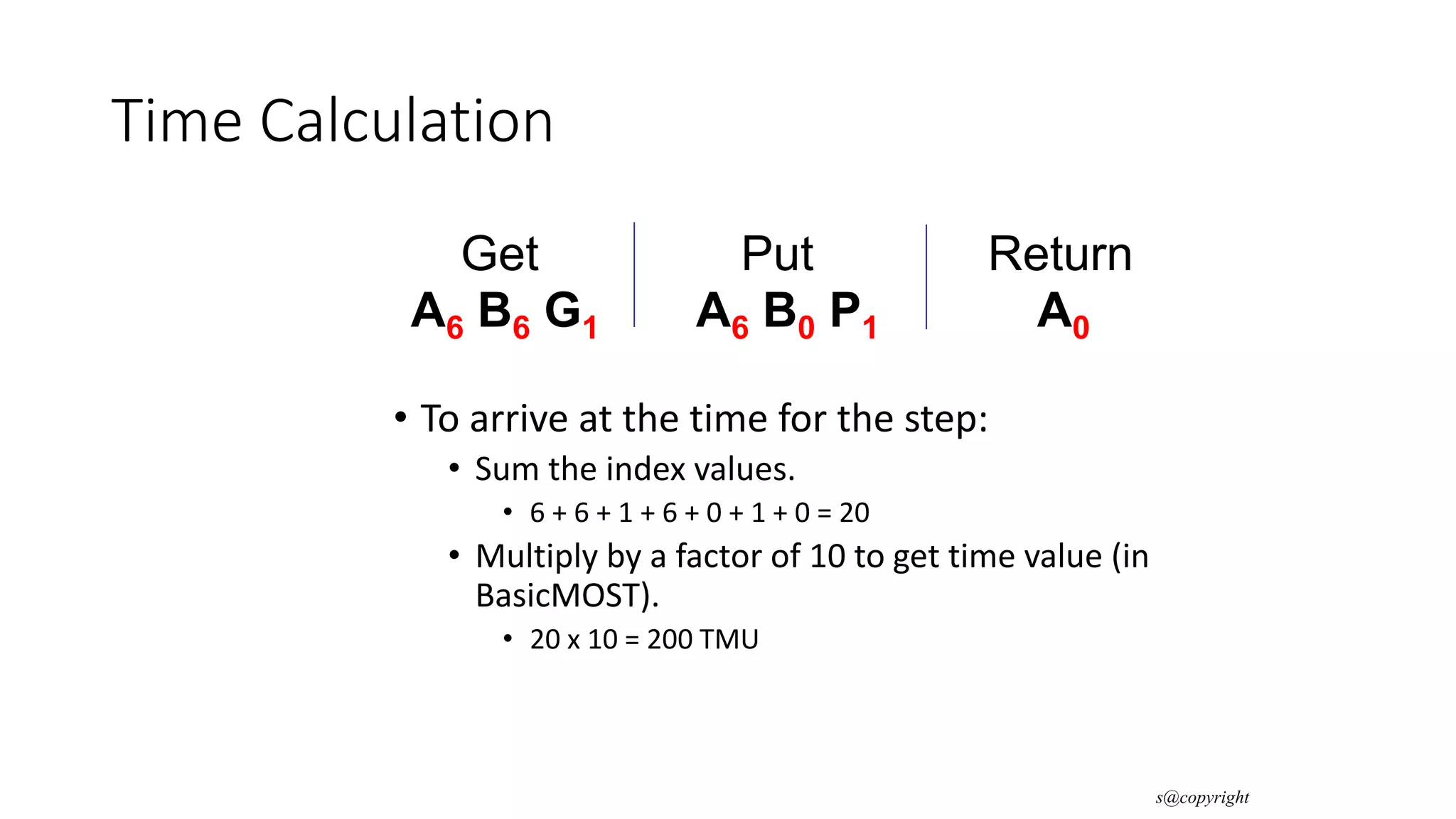 Most (Maynard Operation Sequence Technique) | PPTX