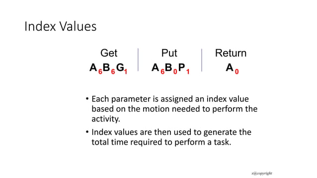 Most (Maynard Operation Sequence Technique) | PPTX | Desktop Publishing ...