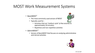 Most (Maynard Operation Sequence Technique) | PPTX