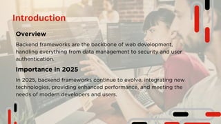 Most Popular Backend Frameworks in 2025. | PPT