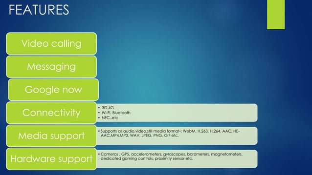 Android is a most popular os | PPT