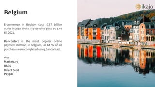 The most popular payment methods in Europe | PPT