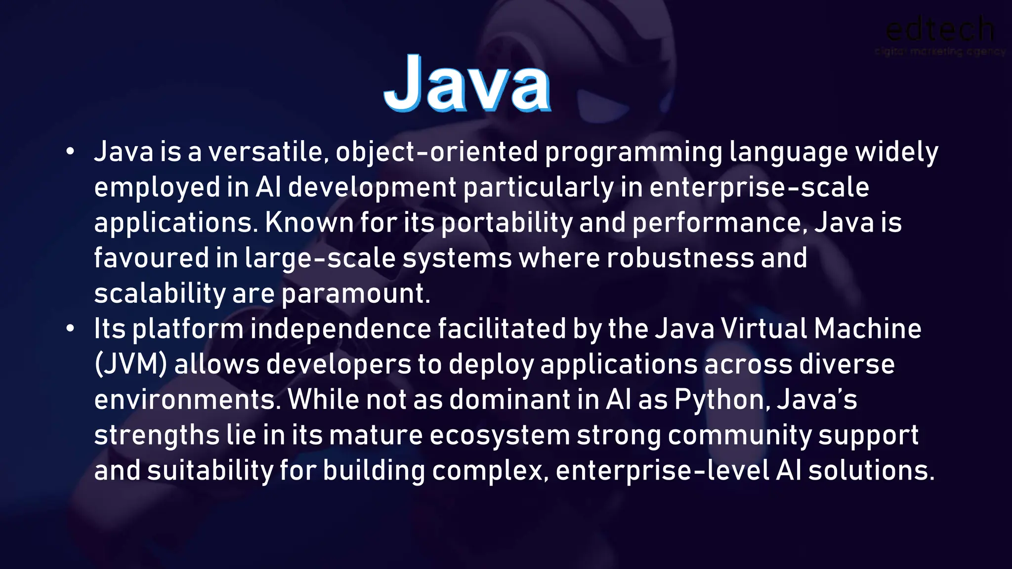 Most Popular Programming Languages for AI Development | PPTX