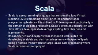 Most Popular Programming Languages for AI Development | PPTX