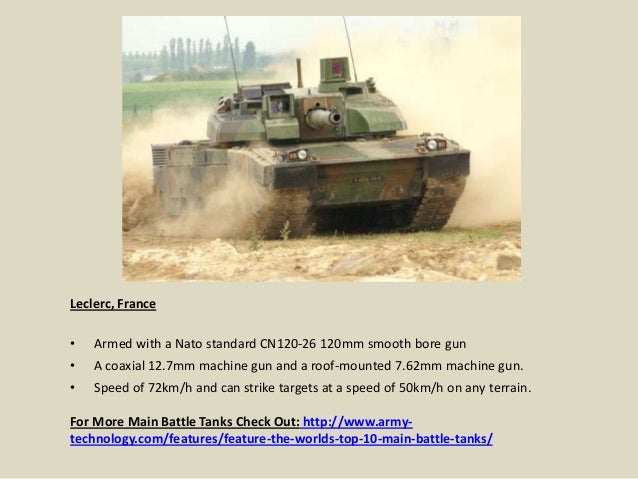 10 most powerful modern military tanks of the world - monitoroio