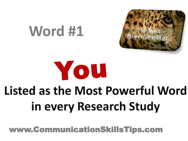 Most powerful words in english | PPT