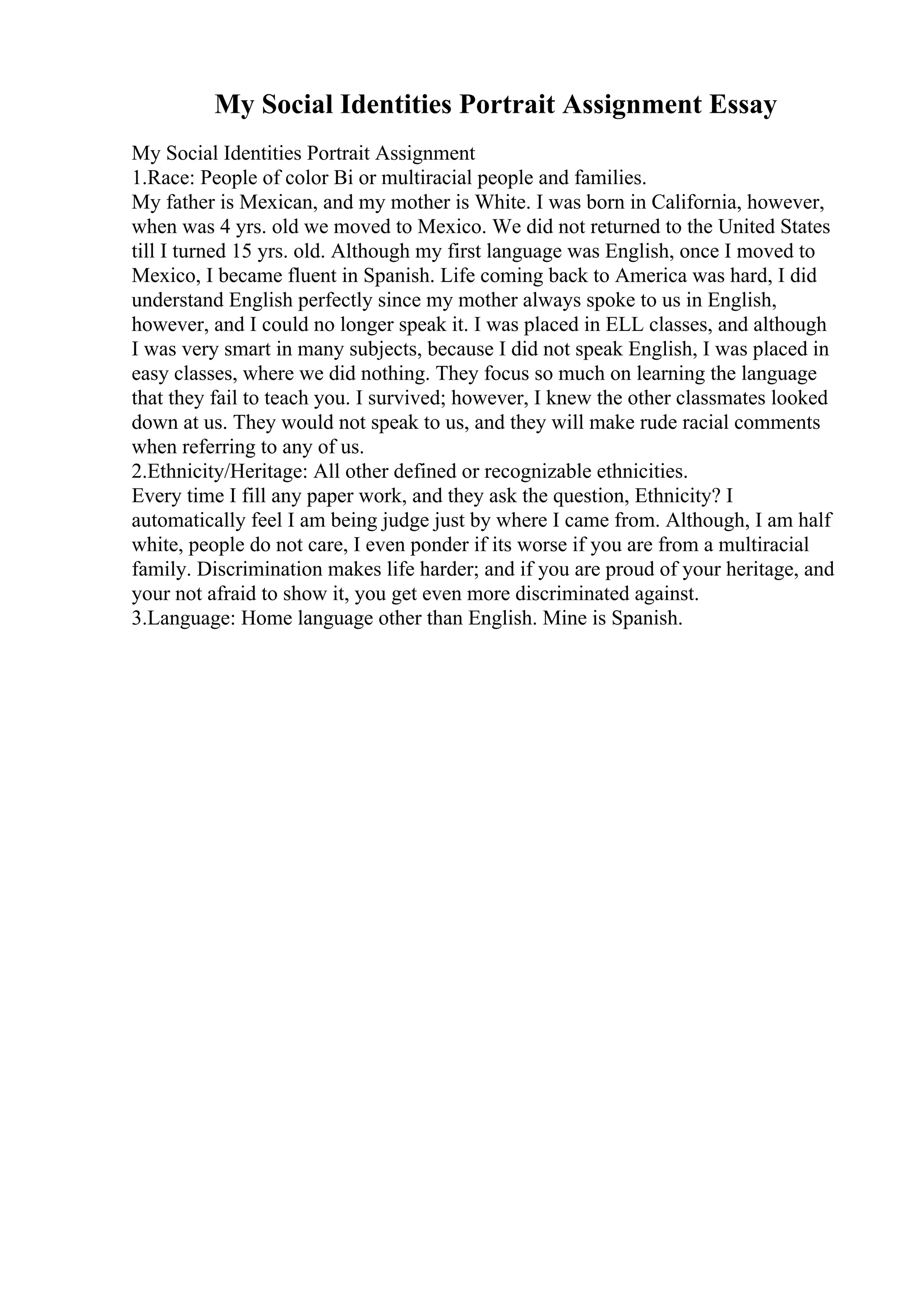 Most Prized Possession Essay. Most precious possession essay. The most ...