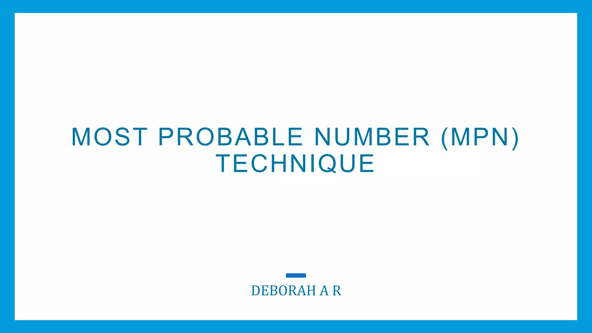 Most probable number MPN.pptx