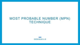 Most probable number MPN.pptx
