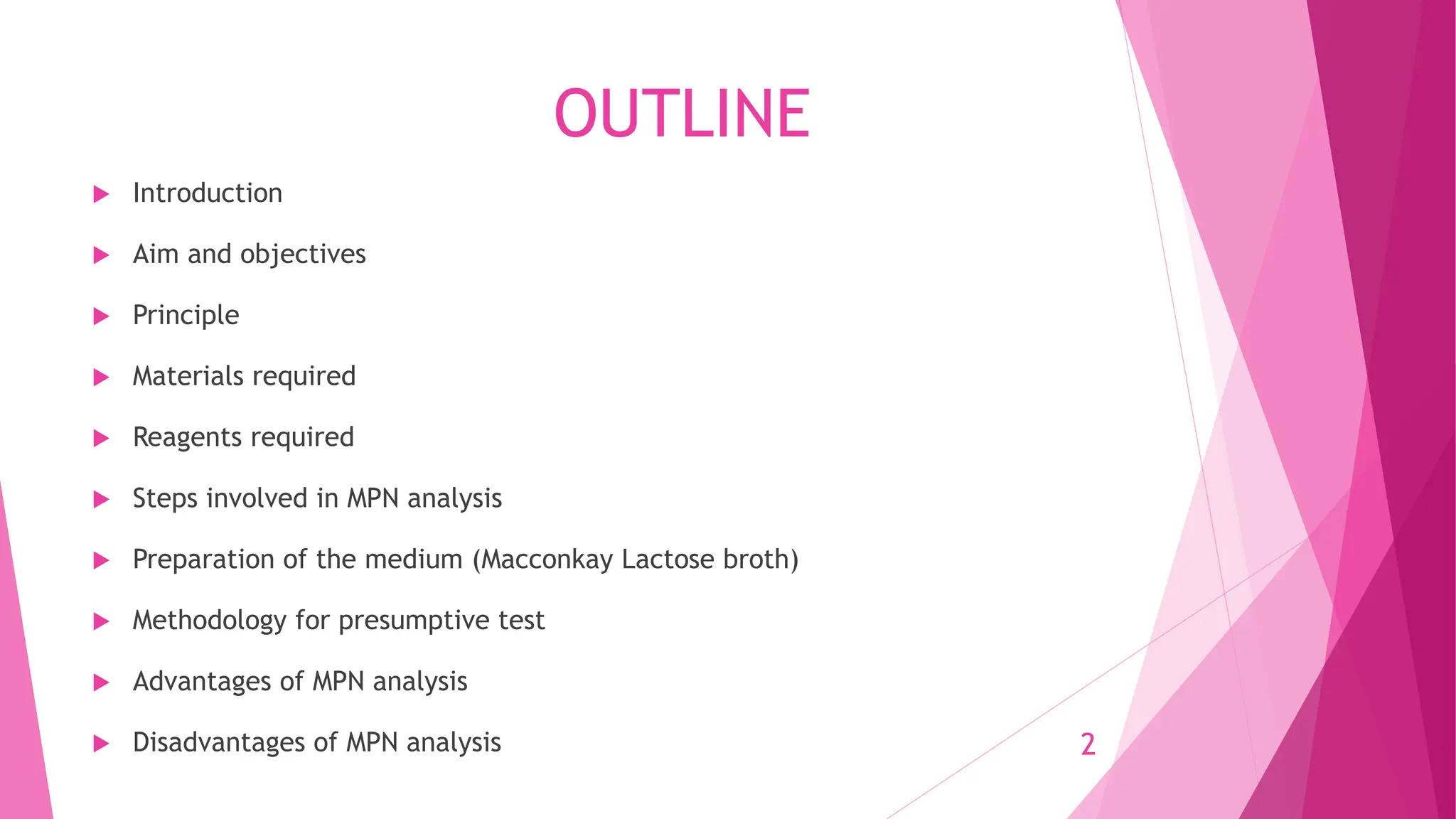 MOST PROBABLE NUMBER (MPN) ANALYSIS [.pptx