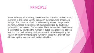 MOST PROBABLE NUMBER (MPN) ANALYSIS [.pptx