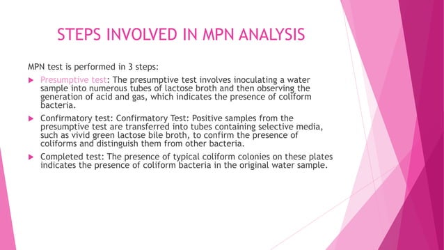 MOST PROBABLE NUMBER (MPN) ANALYSIS [.pptx