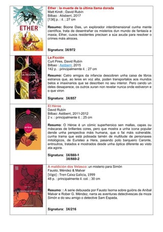 Mostra banda deseñada viñetas 2017_ BibliotecaDiputacionCoruña | PDF