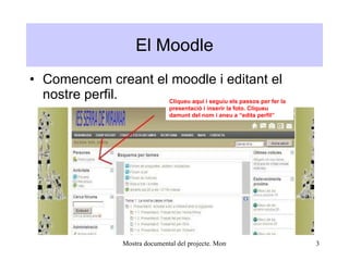 Mostra documental del_projecte | PPT